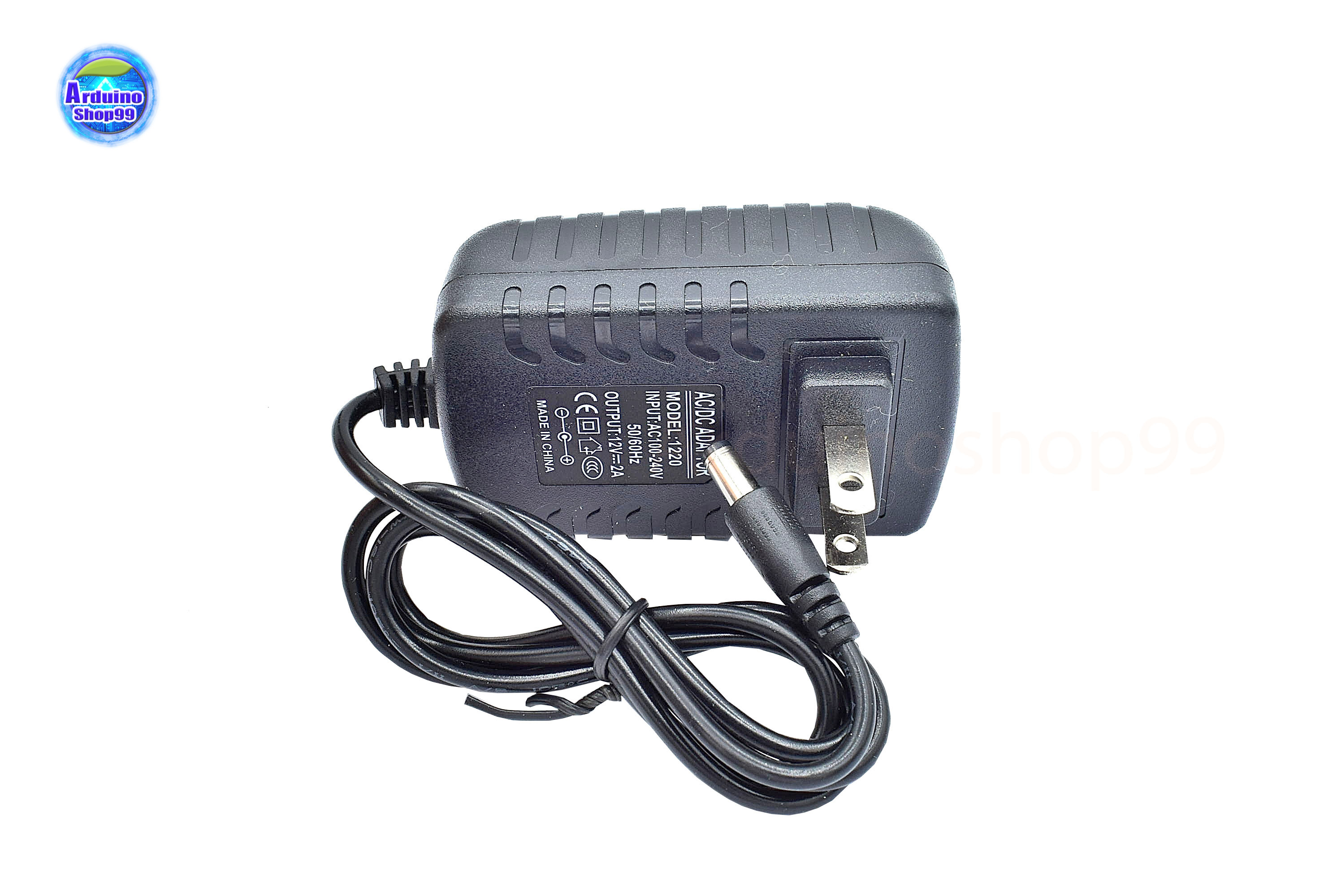 DC 12V/2A Power Adapter AC100-240V Output DC 12V2A US Plug ...