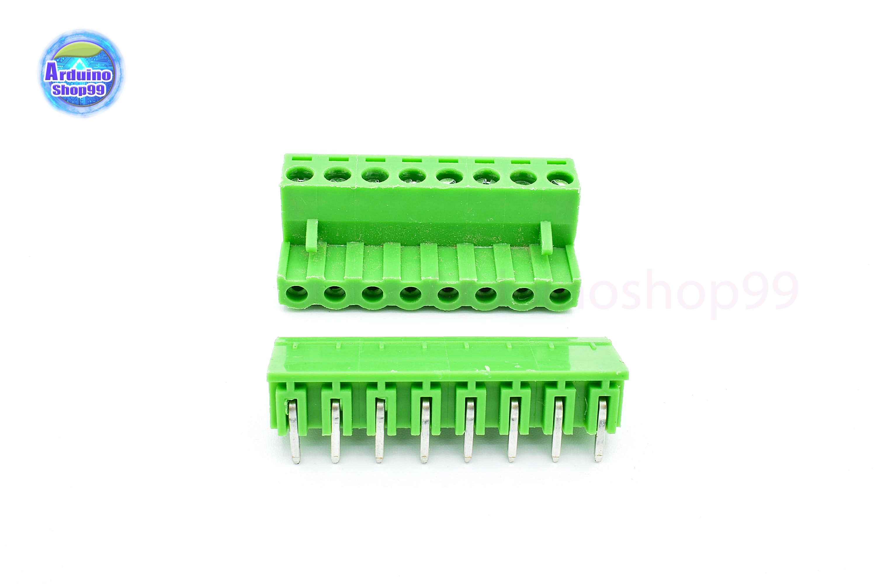 Terminal Block PCB connector 8P / 2EDGK 5.08mm plug-in ( 1 ชุด ผู้+เมีย ) - Arduinoshop99 ...
