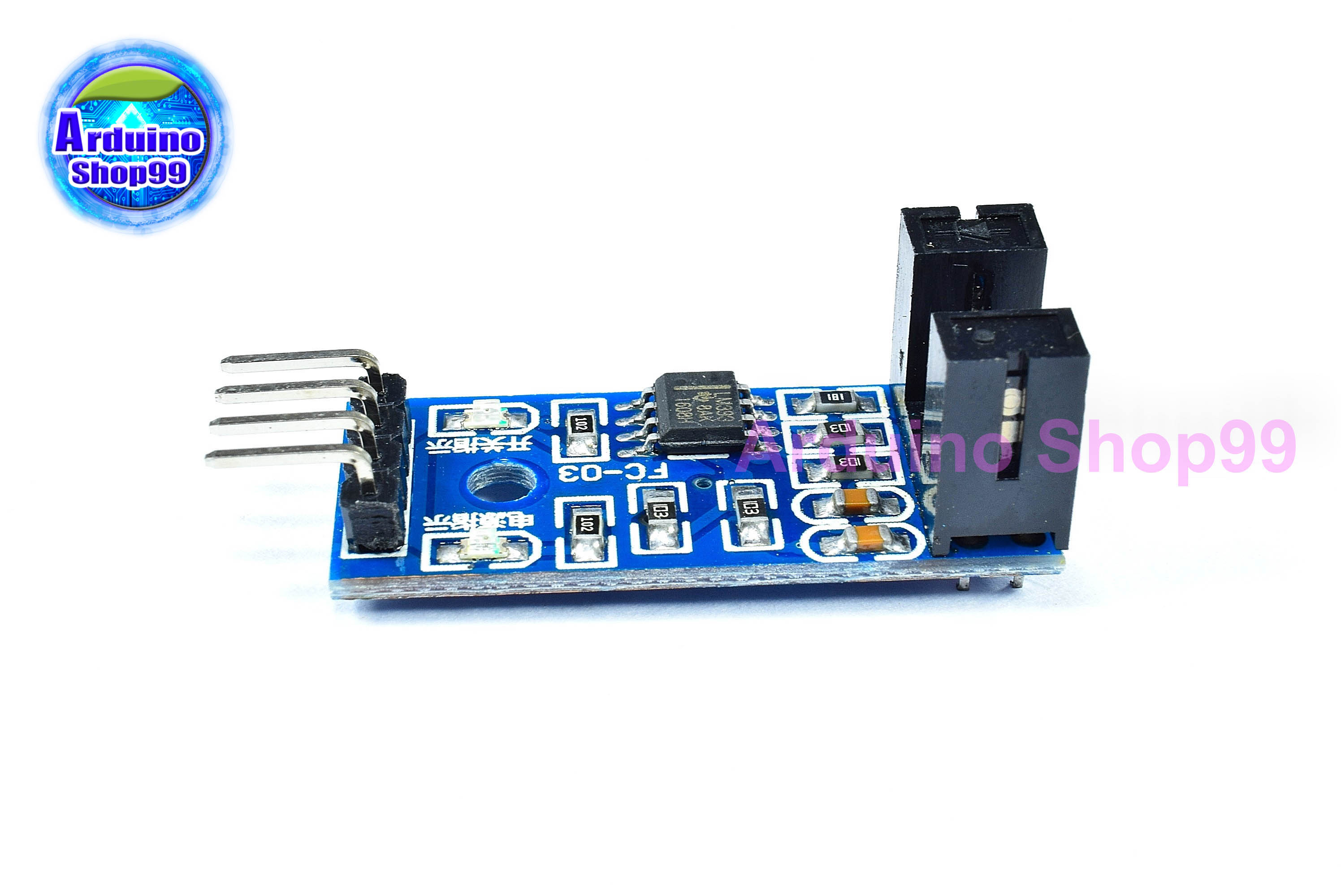 LM393 Comparator IR Speed Sensor Module (FC-03) - Arduinoshop99 ...