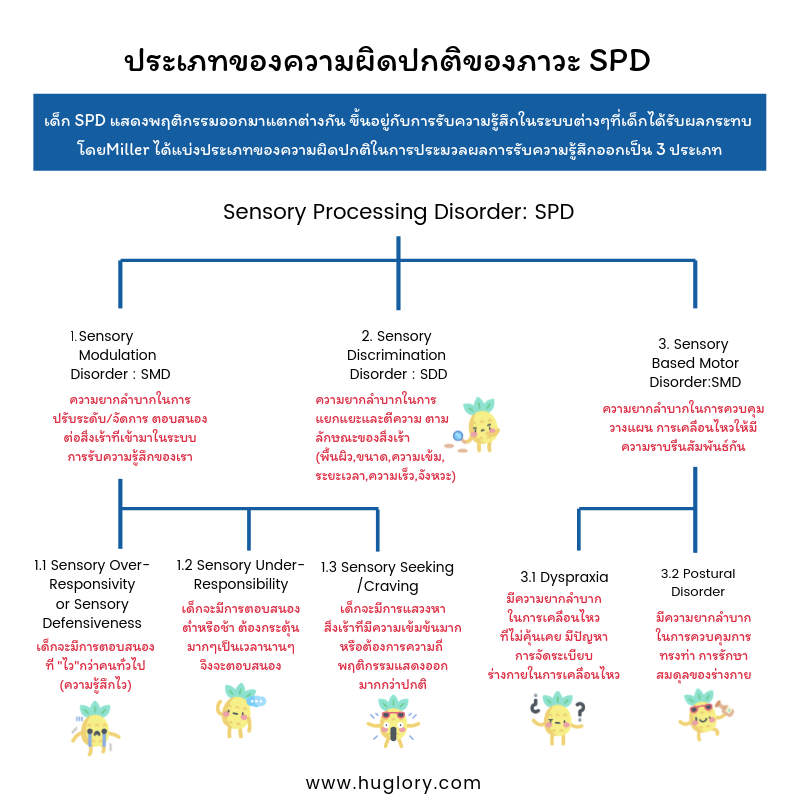 มาทำความรู้จักกับภาวะ Sensory Processing Disorder (SPD) - Hugglory ...