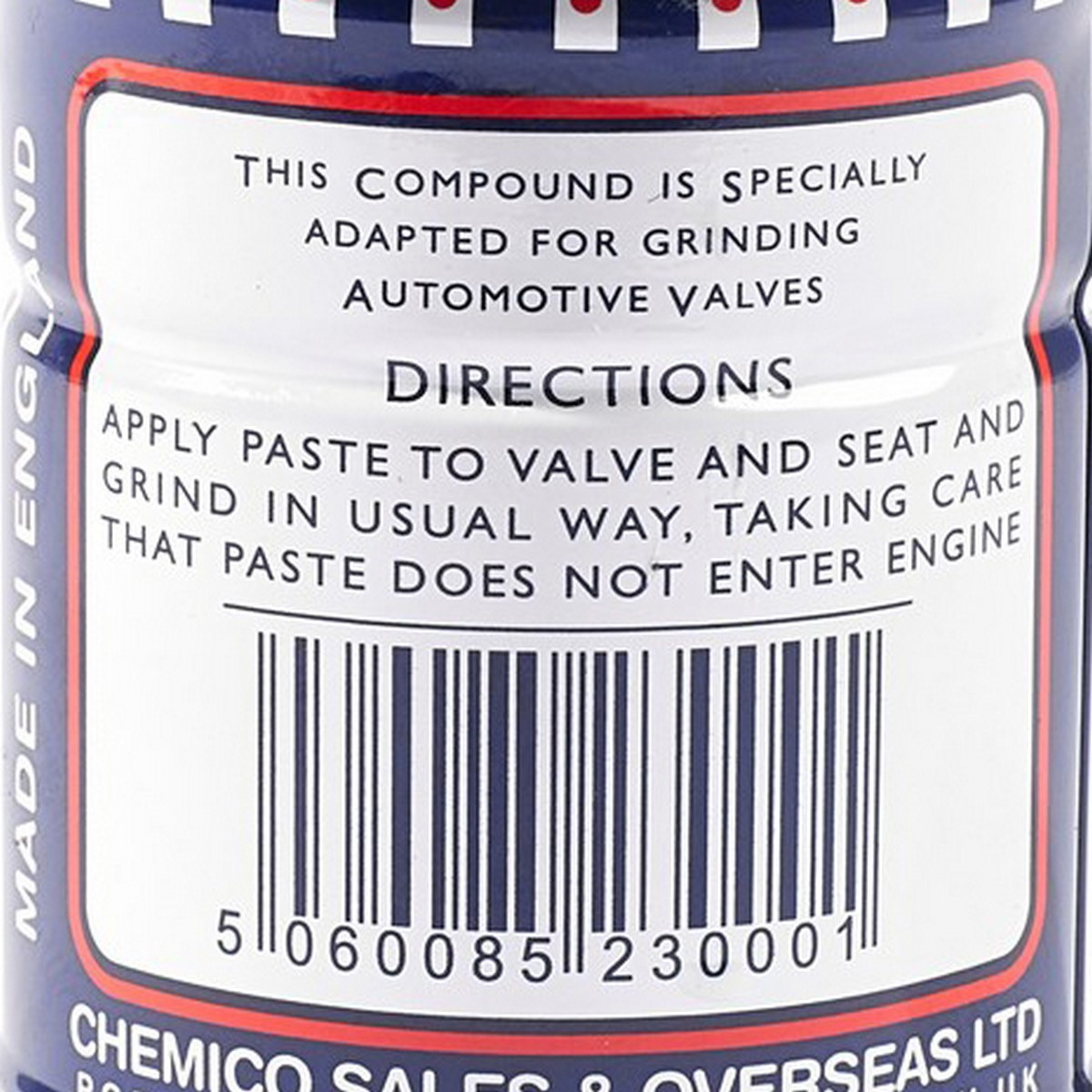 CHEMICO กากเพชร บดวาล์ว 110g - วุุฒิฮาร์ดแวร์ ตู้เชื่อม,ตบดิน,สว่านแท่นแม่เหล็ก,แท่นเจาะ,รถตัด ...