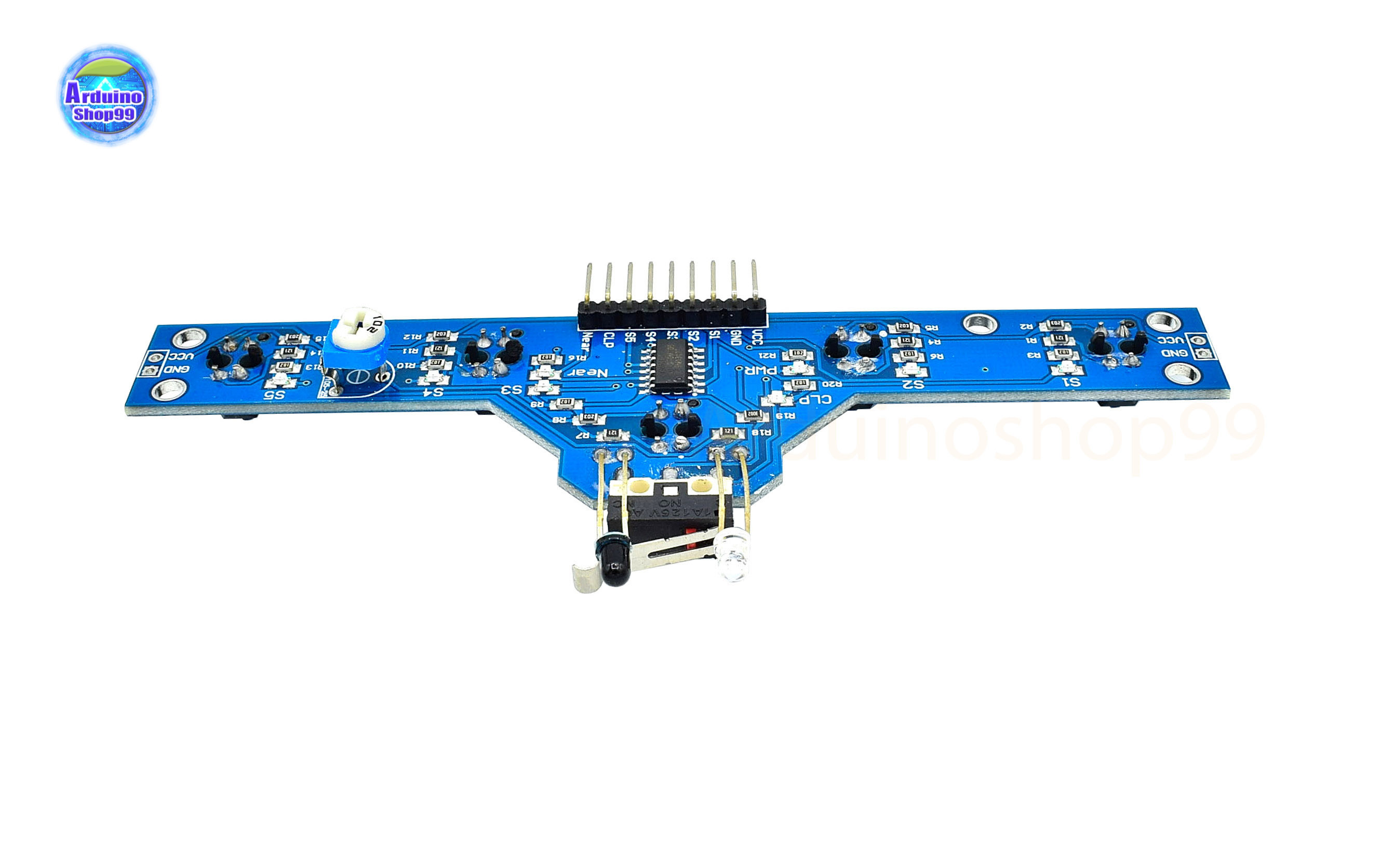 Five-channel tracking module 5 major functions to send routines ...