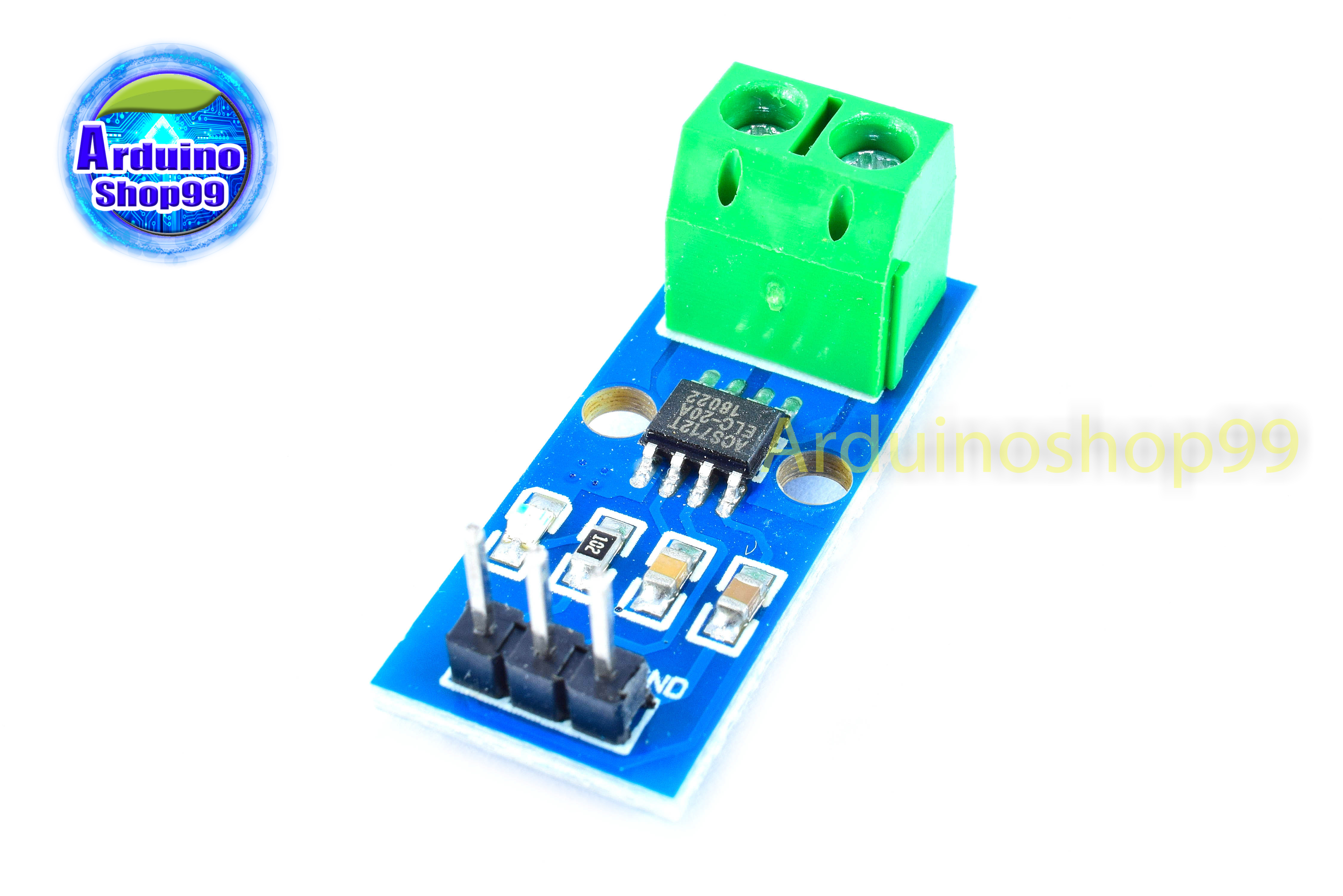 2 X 20A range Current Sensor ACS712 Module tillescenter Wiring ...