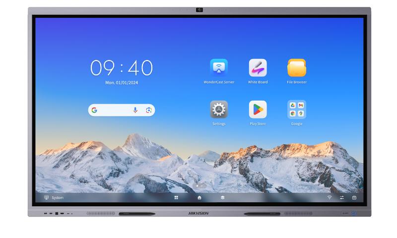 Inteactive Flat Panel ยี่ห้อ HIKVISION รุ่น DS-D5C75RB/B : 75-inch 4K ...