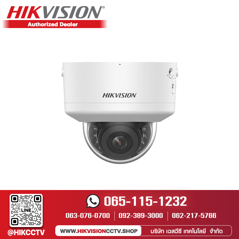 กล้องวงจรปิด HIKVISION รุ่น DS-2CD3786G2HT-LIZSU(PTRZ)(2.7-13.5) : 8 MP Smart hybrid light with ...